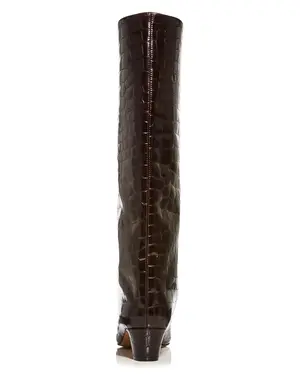 Aqua Blaze Boots - Brown Croc