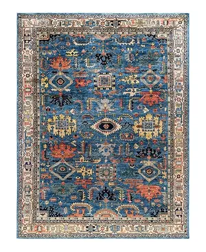 Bloomingdale'S Serapi M0103-84 Area Rug, 8'11x11'9 - Blue