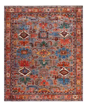 Bloomingdale'S Serapi M0103-194 Area Rug, 8'2x9'9 - Gray