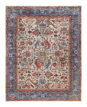 Bloomingdale'S Serapi M0103-195 Area Rug, 8'2x10'1 - Gray