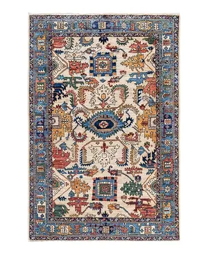 Bloomingdale'S Serapi M0103-309 Area Rug, 4'1x5'11 - Ivory