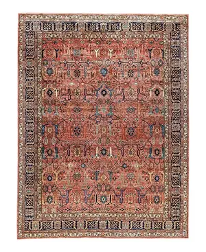Bloomingdale'S Serapi M0103-97 Area Rug, 9'0x11'10 - Pink