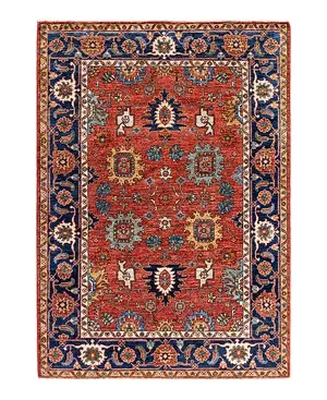Bloomingdale'S Serapi M0103-318 Area Rug, 4'3x5'11 - Red