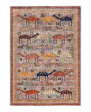 Bloomingdale'S Serapi M0103-319 Area Rug, 4'2x5'10 - Gray