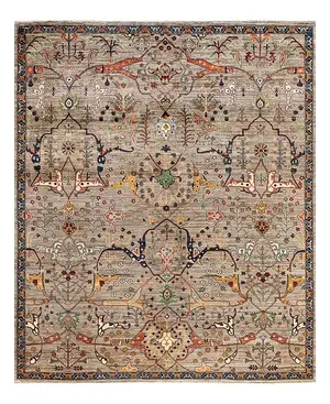 Bloomingdale'S Serapi M0103-208 Area Rug, 8'1x9'9 - Brown