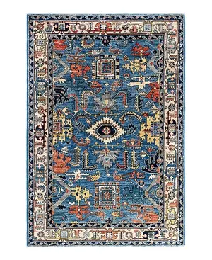 Bloomingdale'S Serapi M0103-326 Area Rug, 4'1x5'11 - Blue