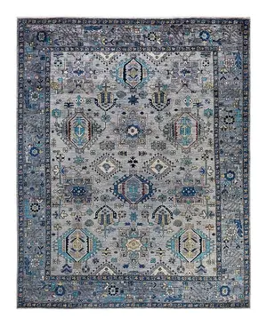 Bloomingdale'S Serapi M0103-216 Area Rug, 8'0x9'11 - Gray