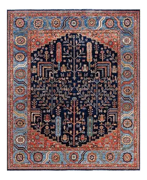 Bloomingdale'S Serapi M0103-217 Area Rug, 8'3x9'10 - Blue