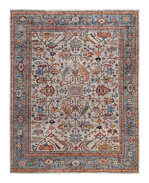 Bloomingdale'S Serapi M0103-221 Area Rug, 8'0x9'11 - Gray