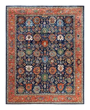 Bloomingdale'S Serapi M0103-224 Area Rug, 8'2x10'1 - Blue