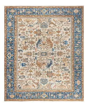 Bloomingdale'S Serapi M0103-237 Area Rug, 8'1x9'9 - Ivory