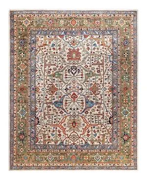 Bloomingdale'S Serapi M0103-242 Area Rug, 8'1x9'11 - Gray