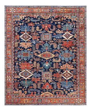 Bloomingdale'S Serapi M0103-243 Area Rug, 8'0x9'10 - Blue
