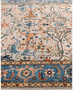 Bloomingdale'S Serapi M0103-249 Area Rug, 7'10x9'9 - Gray