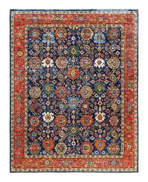 Bloomingdale'S Serapi M0103-263 Area Rug, 8'1x10'3 - Blue