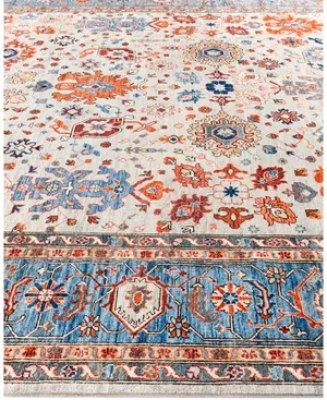 Bloomingdale'S Serapi M0103-158 Area Rug, 8'11x11'9 - Gray