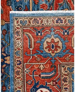 Bloomingdale'S Serapi M0103-159 Area Rug, 8'11x12'1 - Blue