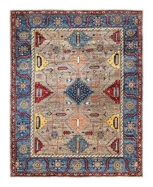 Bloomingdale'S Serapi M0103-272 Area Rug, 8'1x10'2 - Brown