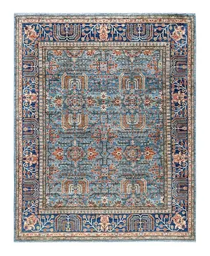 Bloomingdale'S Serapi M0103-275 Area Rug, 8'0x9'10 - Blue