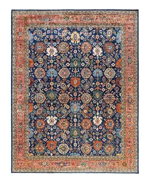 Bloomingdale'S Serapi M0103-173 Area Rug, 9'1x11'9 - Blue