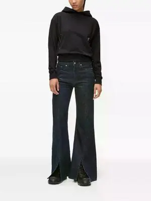 Karl Lagerfeld High-rise Slit Jeans