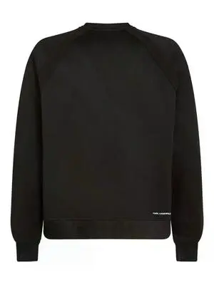 Karl Lagerfeld Logo-print Raglan-sleeve Sweatshirt