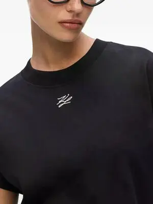 Karl Lagerfeld Embroidered Short-sleeved T-shirt