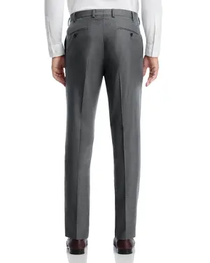 Bloomingdale'S Flannel Flat Front Trousers Exclusive