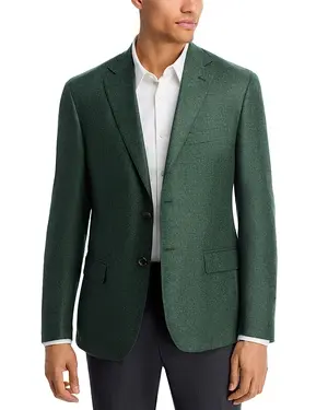 Bloomingdale'S Wool And Cashmere Sport Coat - Sage Green