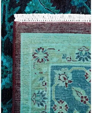 Bloomingdale'S Fine Vibrance M1322 Area Rug, 6'2x9'3 - Blue