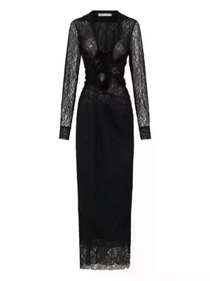Christopher Esber Lace Venus Maxi Dress - Black