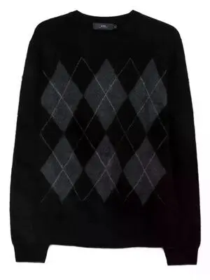 Arch4 Argyle Brushed Cashmere Sweater