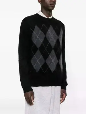 Arch4 Argyle Brushed Cashmere Sweater