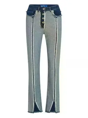 Karl Lagerfeld High-rise Straight-leg Jeans