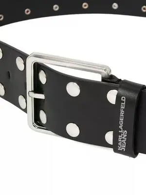 Karl Lagerfeld Stud-embellished Belt
