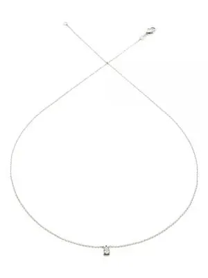 WE BY WHITEBIRD 18k Gold Diamond Pear Necklace - White