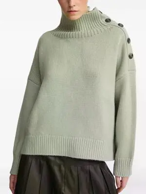 Yves Salomon High Neck Sweaters For Women