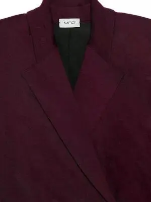 MRZ Double-breasted Virgin Wool Blazer