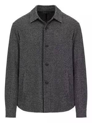 Harris Wharf London Houndstooth Shirt