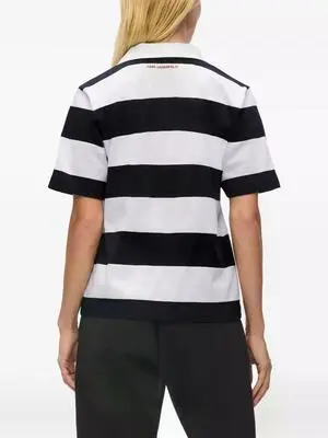 Karl Lagerfeld Ikon-patch Polo Shirt