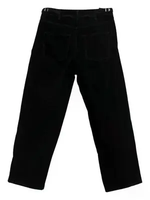 Andersson Bell Button-fly Paneled Jeans