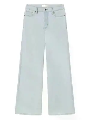 FRAME Le Slim Wide-leg Jeans