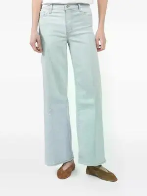FRAME Le Slim Wide-leg Jeans