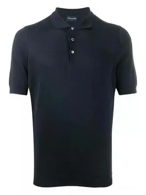 Drumohr Short Sleeve Polos For Men