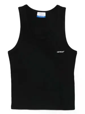 Off-white Sleeveless T-shirts For Men