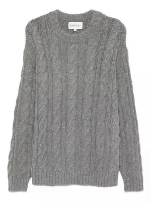 Eric Bompard Cable-knit Crew-neck Sweater