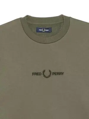 Fred Perry Embroidered Logo Sweatshirt