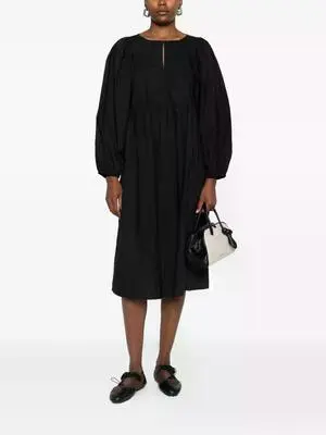 Marc O'polo Puff-sleeve Midi Dress