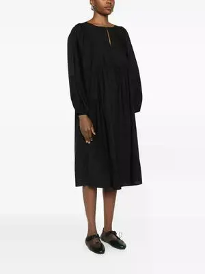 Marc O'polo Puff-sleeve Midi Dress