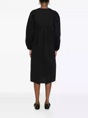 Marc O'polo Puff-sleeve Midi Dress